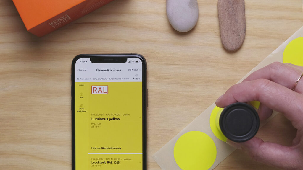RAL Colour Reader: Instantly Match Colours - VeriVide